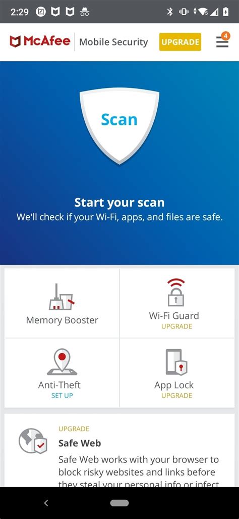 Baixar Mcafee Security 9 6 Android Download Apk Grátis