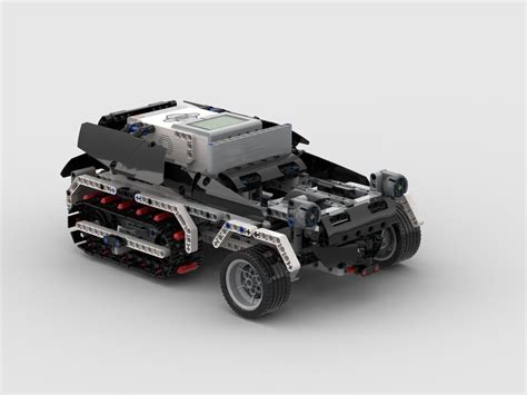 Lego Moc Half Track Armored Vehicle By James2010 Rebrickable Build