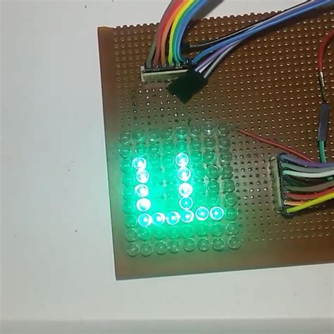 LED MATRIX DISPLAY Hackaday Io
