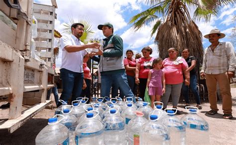 Entregan Agua Embotellada En Comunidades Afectadas Por Estiaje