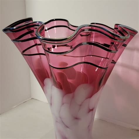 Large Glass Vase Etsy