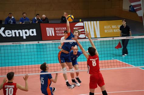 Wevza Derde Verlies Jeugd Oranje Jongens Vizier Op Volleybal