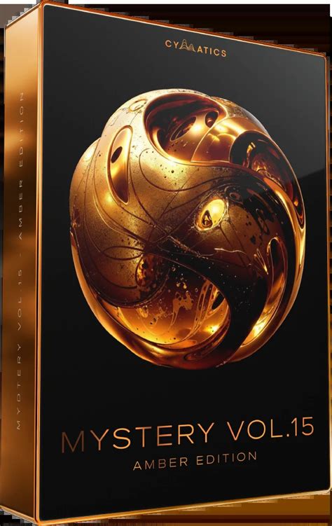 Cymatics Mystery Pack Vol 15 Amber Edition Wav Midi Go Audio Official