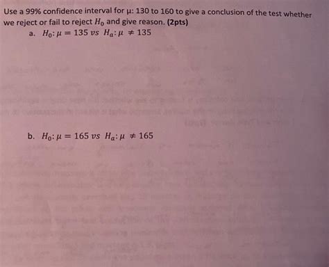 Solved The Null And Alternative Hypotheses For A Test Are Chegg