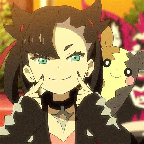 Marnie Y Morpeko Icon Pokemon Characters Anime Pokemon