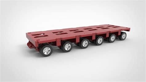 Modular Trailers 3d Model Cgtrader