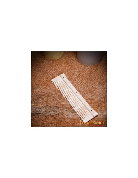 Medieval Comb Made Of Genuine Bone ⚔️ Medieval Shop