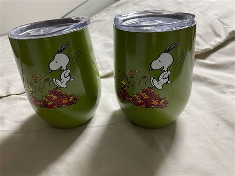 Snoopy Wine Glasses Mercari