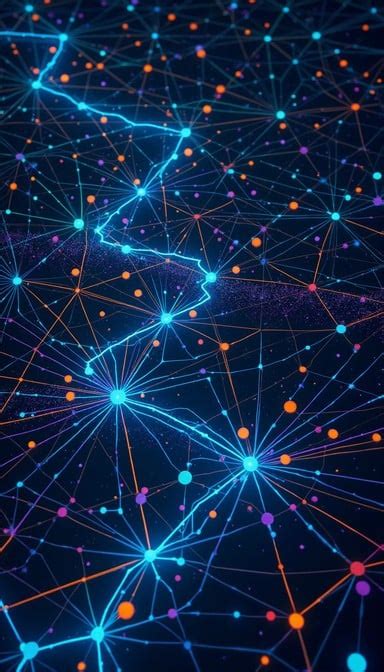 Free Interconnected Data Nodes Image Download At Stockcake