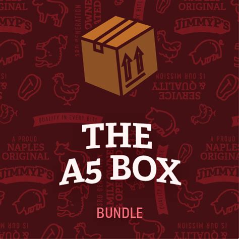 The A5 Box Jimmy Ps Steaks
