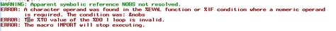 A Character Operand Was Found In The Eval Function Sas Support