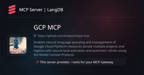 Gcp Mcp Langdb