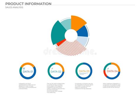 Business Pie Data Analysis Charts In Color Vector Elements Charts