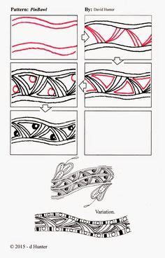 February Zentangle Patterns Tangle Patterns Zentangle Drawings