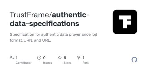 Volodymyr Pavlyshyn On Linkedin Github Trustframeauthentic Data Specifications