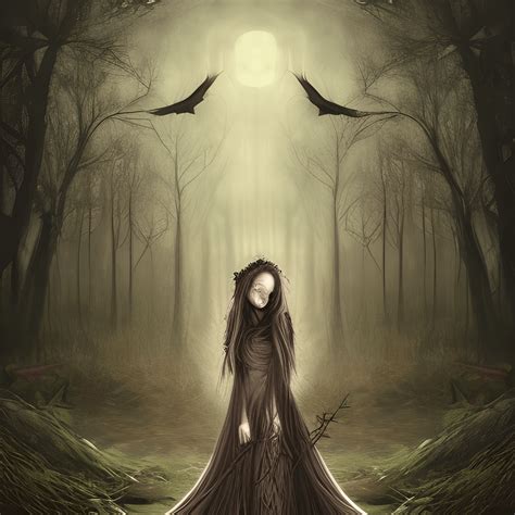 Beautiful Witch Fantasy Art · Creative Fabrica