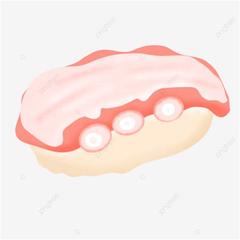 Tako Sushi Illustration Sushi Food Sushi Illustration Png