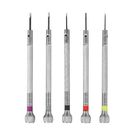 Mlins 5pcs Metal Screwdriver Set For Glasses Adjustment Tool Collectors