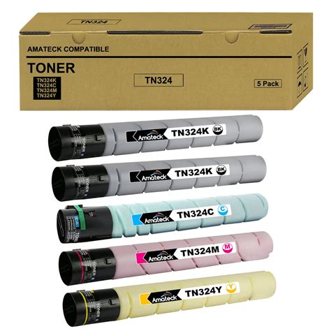 Amateck Compatible Toner Cartridge Replacement for Konica Minolta ...