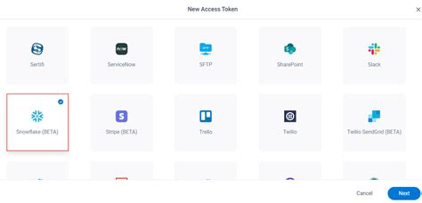Access Token For Snowflake