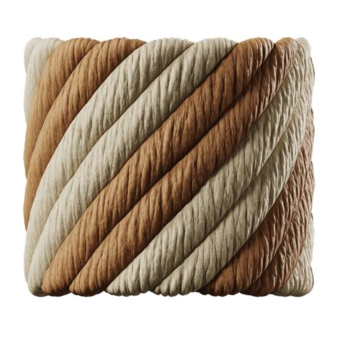 Wrapped Piping Cord Texture Brown Poliigon