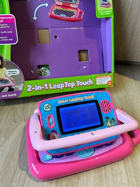 2 In 1 Leapfrog Laptop Touch Screen And Keyboard Hobbies And Toys Toys