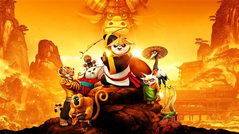 Kung Fu Panda 3 Hd Wallpaper Po And Friends