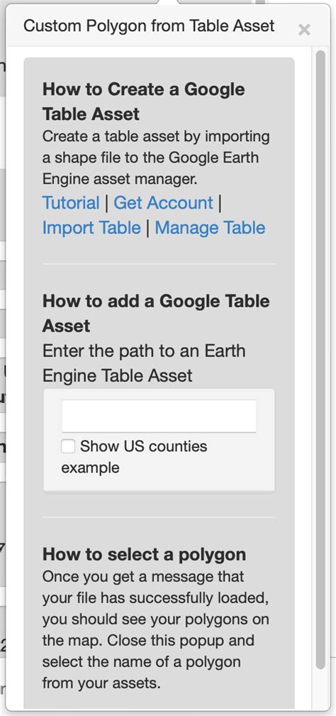 Upload Shapefile ClimateEngine Org Support