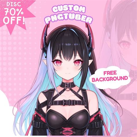 Custom Pngtuber Pngtuber Avatar Pngtuber Commission Pngtuber Anime