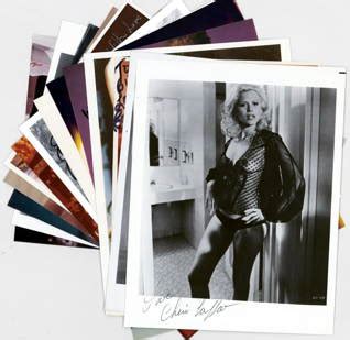 June Wilkinson Signed Photo