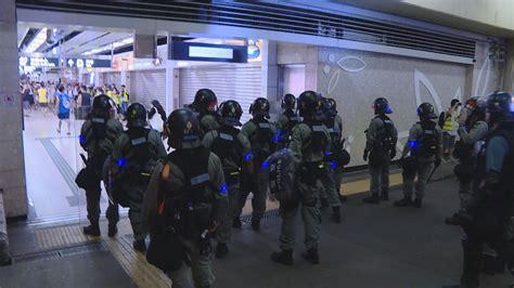 三人涉前年沙田站暴動及襲警等罪成 下月21日判刑 Now 新聞