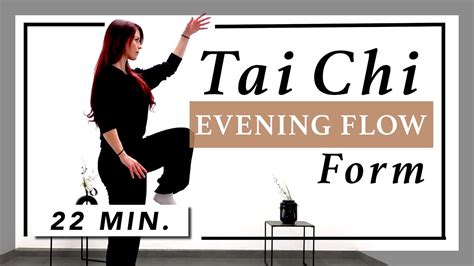 Evening Tai Chi Flow Mirrored Form Min Youtube