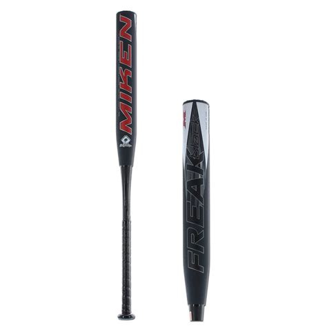 Miken Freak Black Ssusa Senior Slow Pitch Softball Bat Frkbks