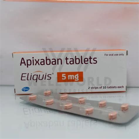 Apixaban Tablets At Rs 1450 Box Sadar Bazar Betul ID 24325637362