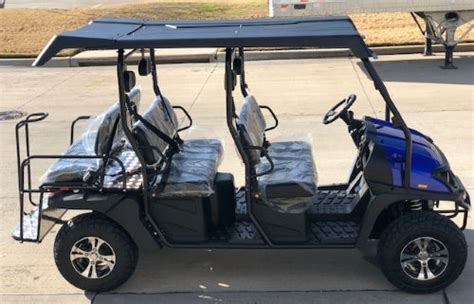 6 Seater Gas Golf Cart Gvx Limo Efi Utility Vehicle Six Passenger Utv