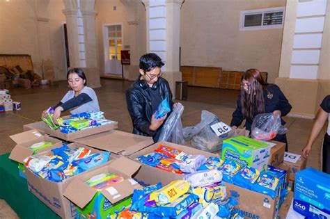 Entregó Uaem 12 Toneladas De Víveres A Chalquenses Afectados Por