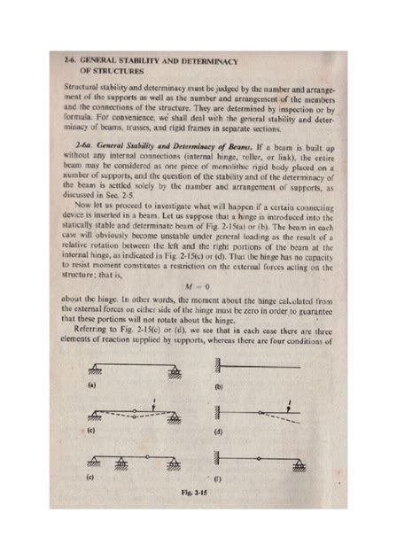 determinacy of structures 1 pdf