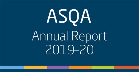 Asqa Annual Report 2019 20 Now Available Australian Skills Quality