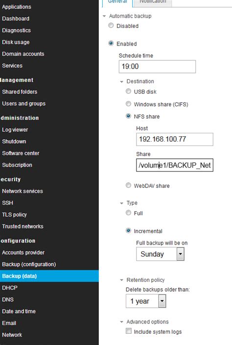 Backup On Nethserver Support Nethserver Community