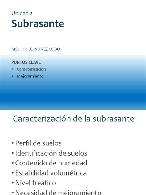 Subrasante Pdf Suelo Materiales Naturales