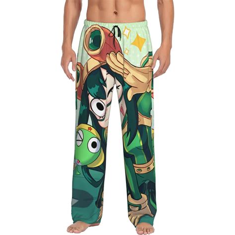 Animated My Hero Academia Mens Pajama Pants With Pockets Lounge