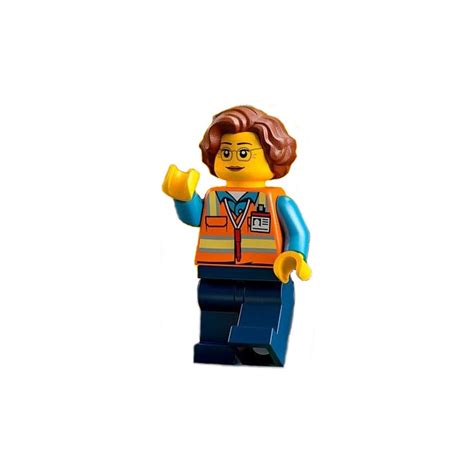Lego Female School Bus Driver Minifigure Inventory Brick Owl Lego