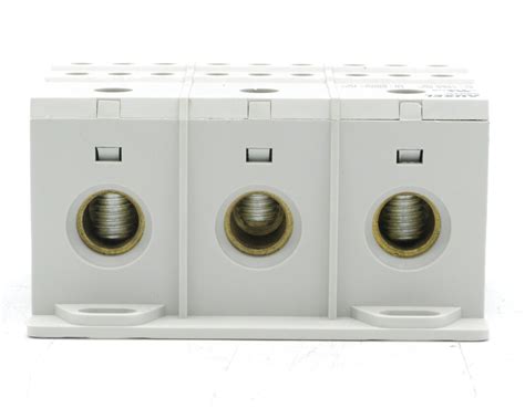 Altech Corp 38075 Power Distribution Block 115 Amps 3 Input 18 Output