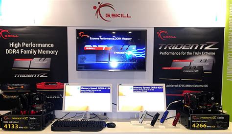 G SKILL Demos Its DDR MHz And DDR MHz Memory Kits RAM News HEXUS Net