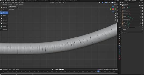 Made These Glasses Thicker Using The Fatten Tool But Now These Holes