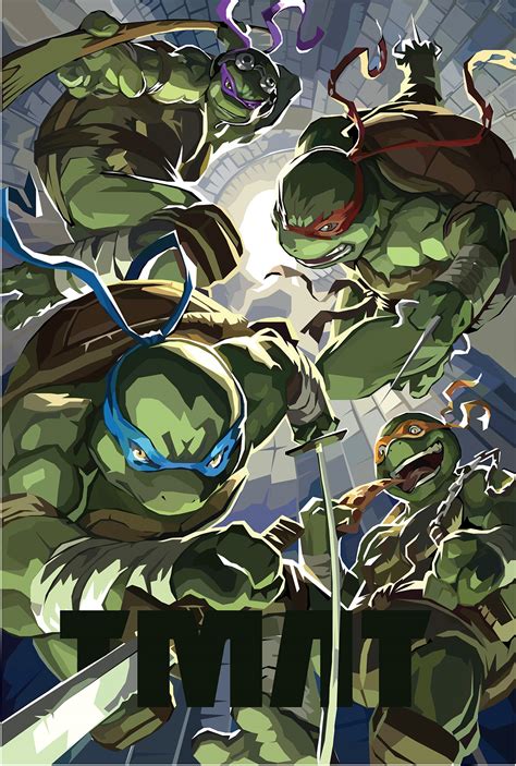 Tmnt Teenage Mutant Ninja Turtles Подростки Черепашки Мутанты Ниндзя
