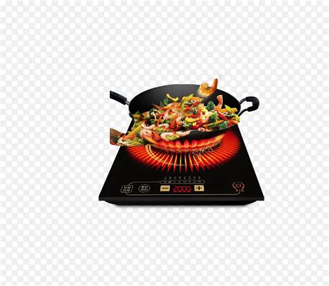 烧着菜的电磁炉PNG图片素材下载 图片编号9918537 PNG素材网