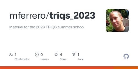 Github Mferrero Triqs Material For The Triqs Summer School