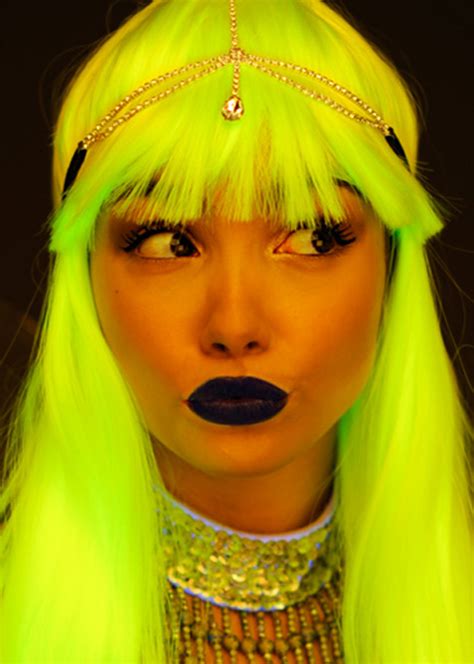 Neon Yellow Lipstick