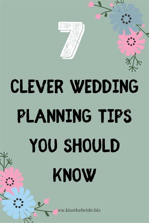 7 Essential Wedding Planning Tips Artofit